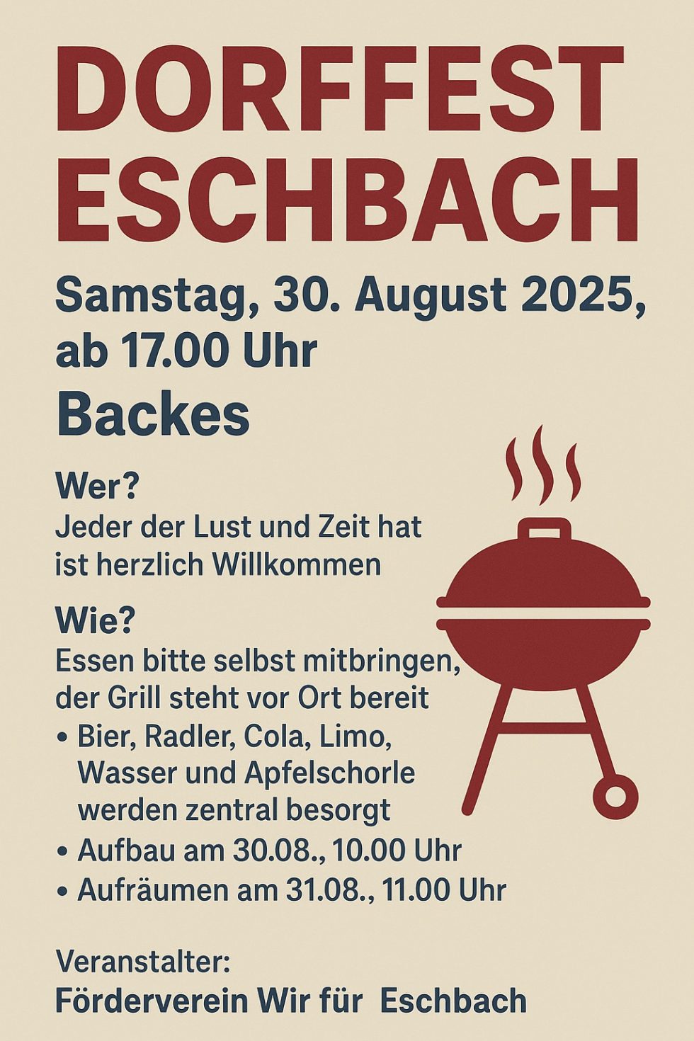 Dorffest 2025 – Eschbach